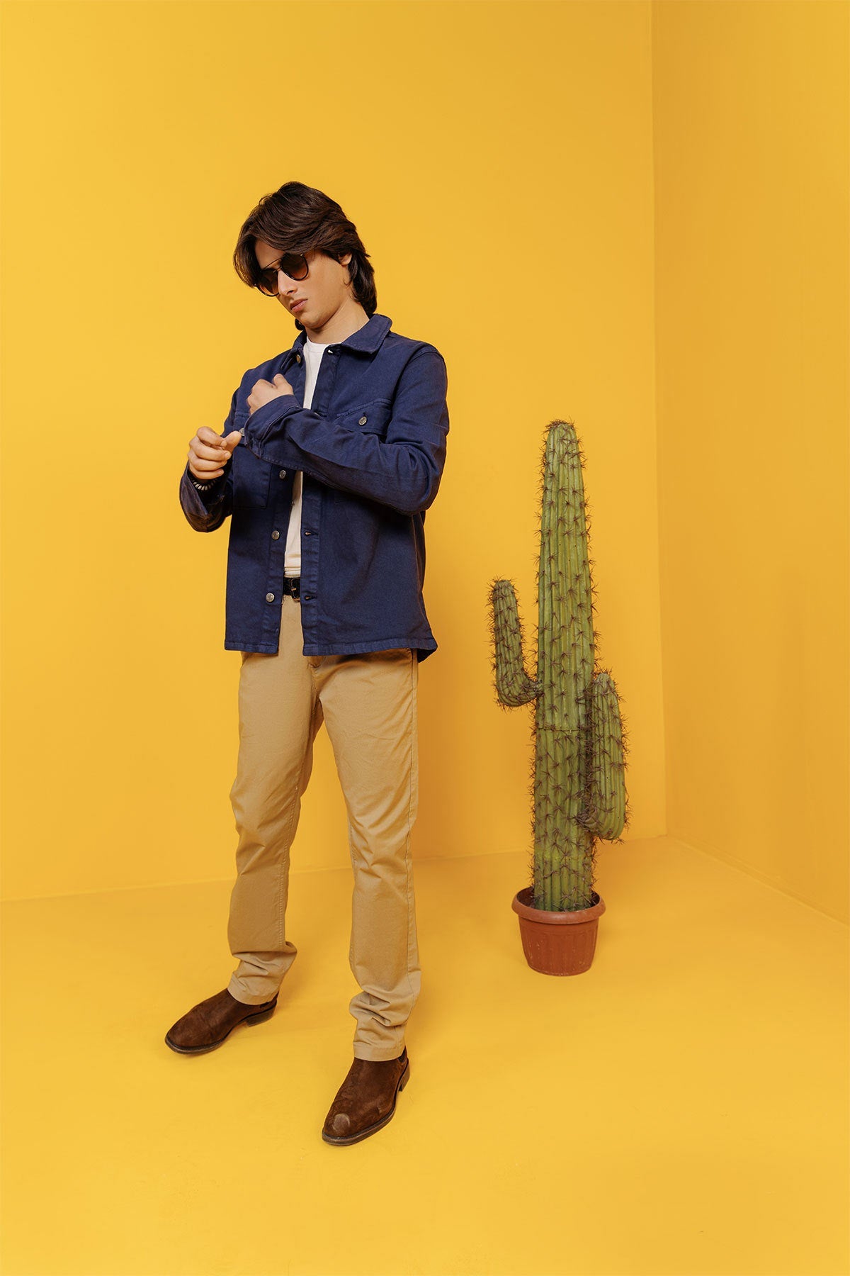 Men's Shacket Navy – Meme Retail